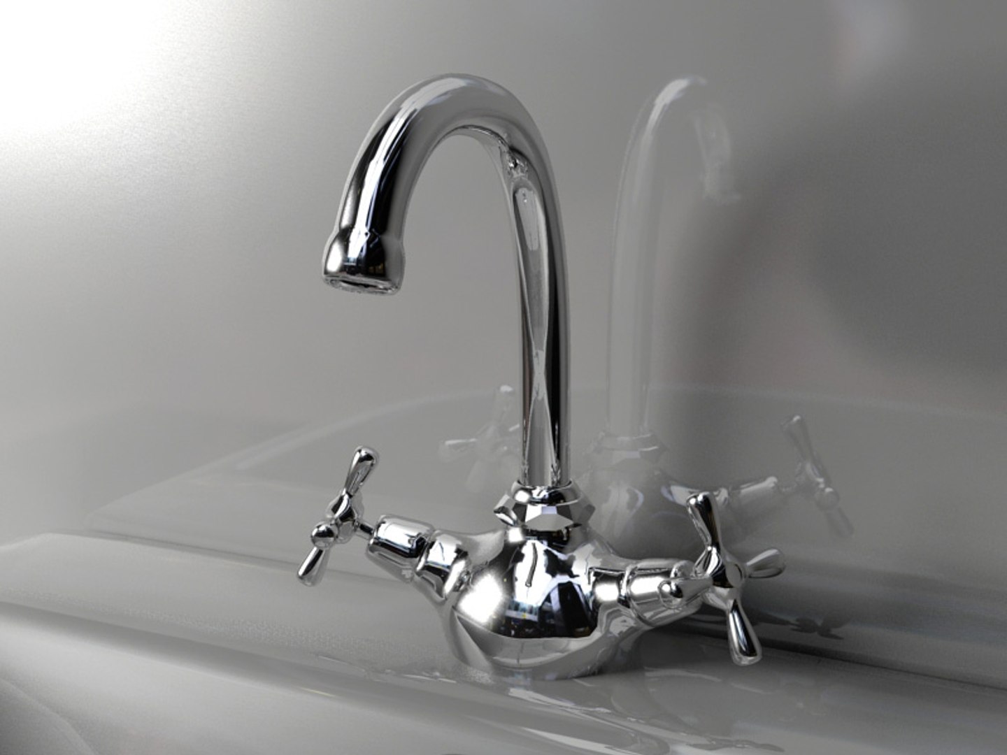 3d Model Sink Tap