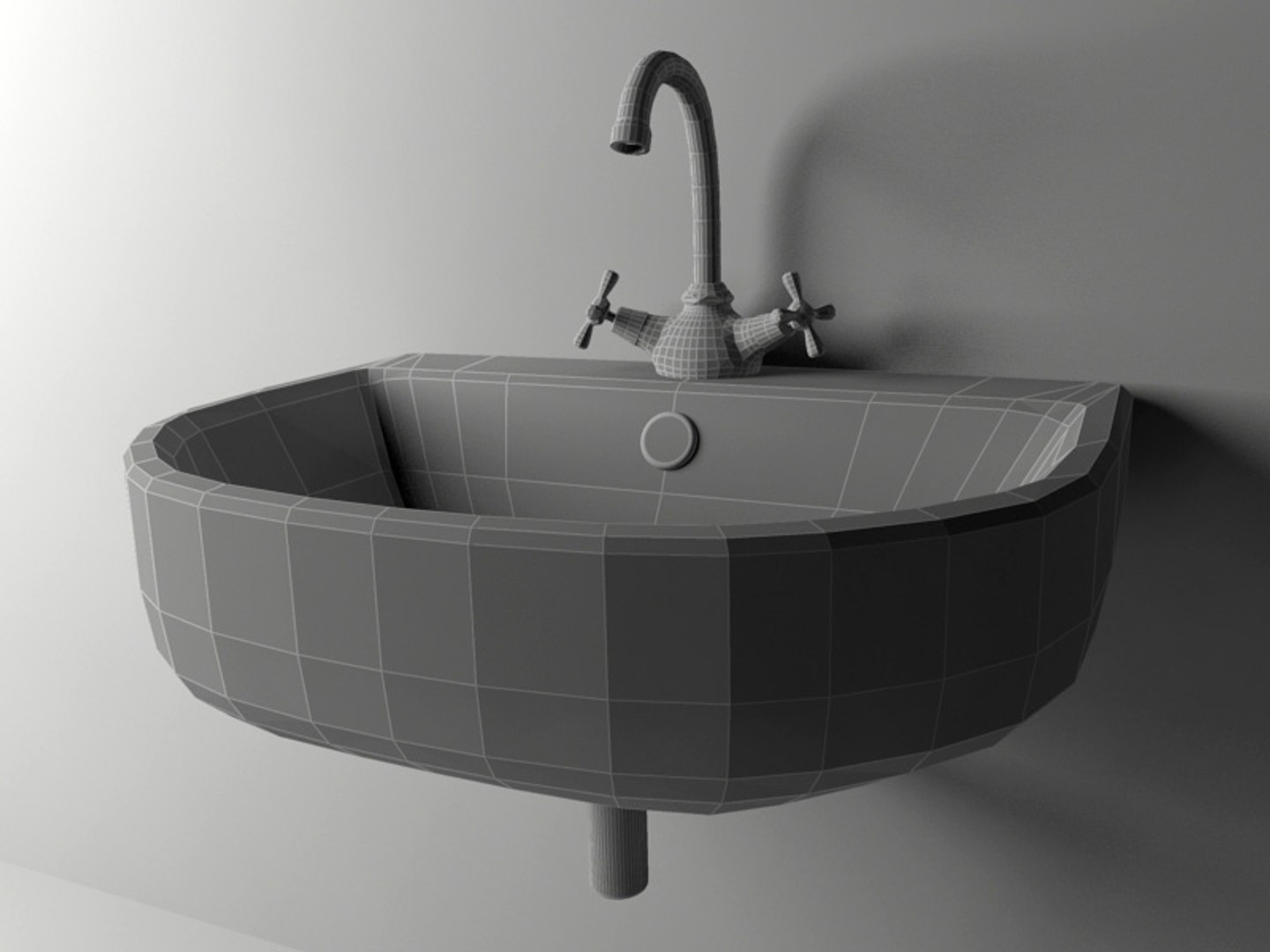 3d Model Sink Tap