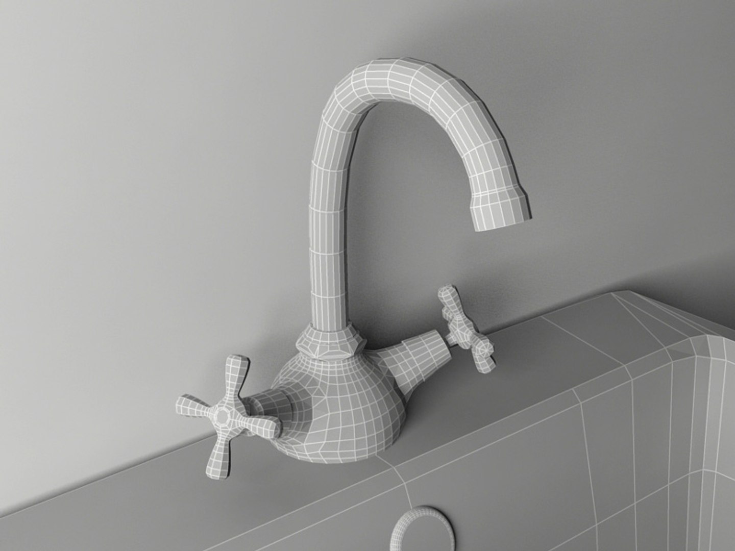 3d Model Sink Tap