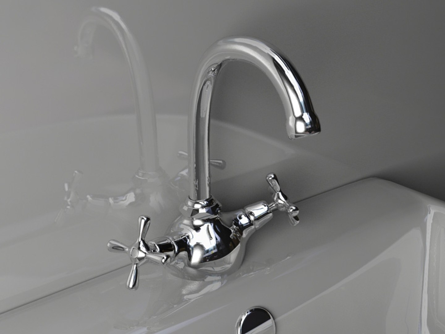3d Model Sink Tap
