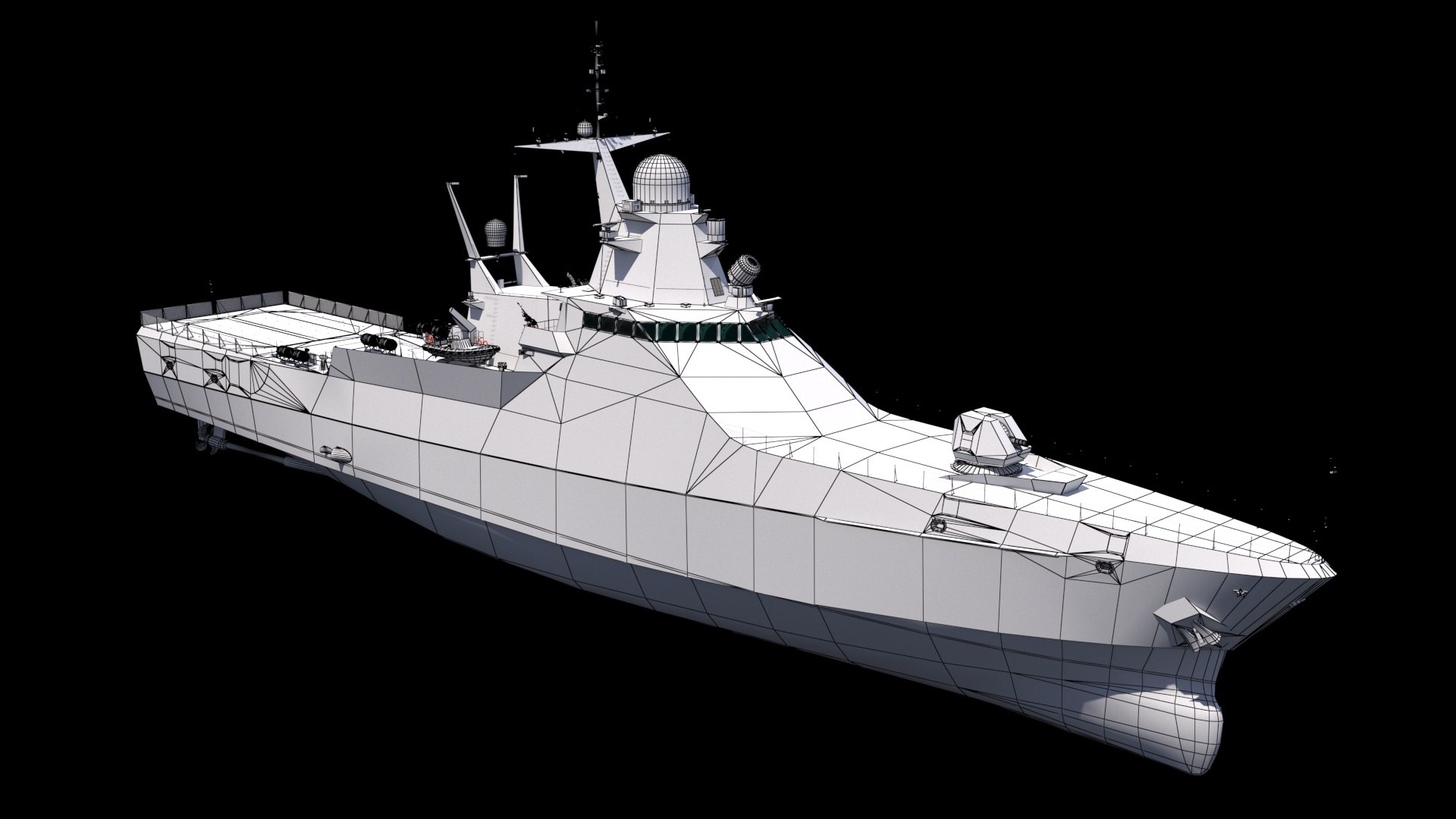 3D Model Project 22160 Patrol Ship - TurboSquid 2188418