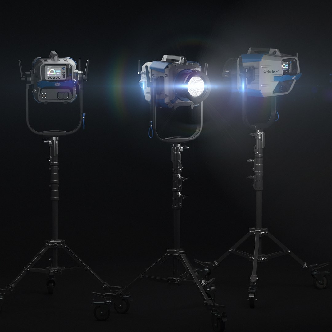 ARRI Orbiter - Professional LED Lighting 3D Model - TurboSquid 2040785