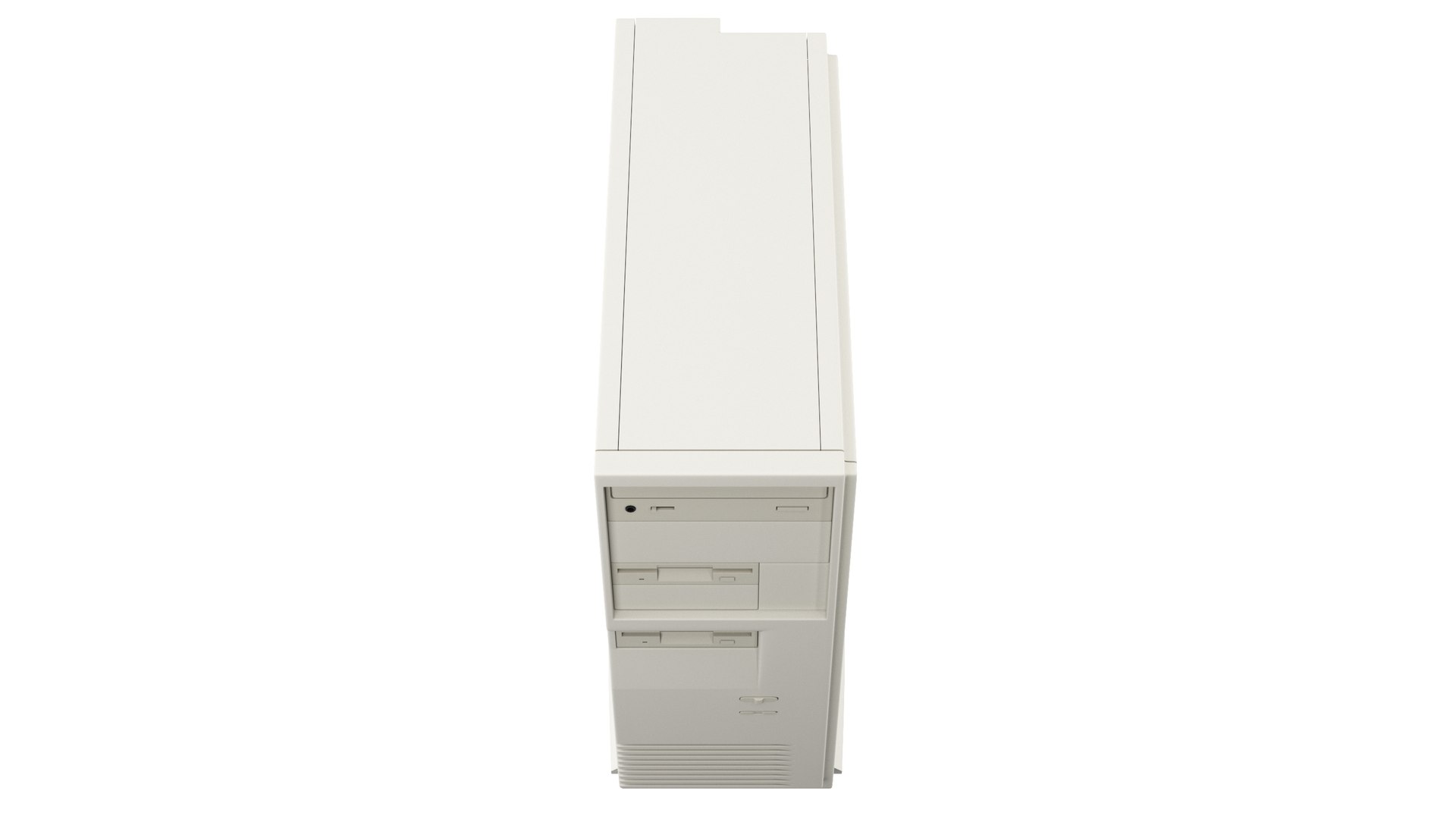 Retro Computer Tower 3D - TurboSquid 1859299