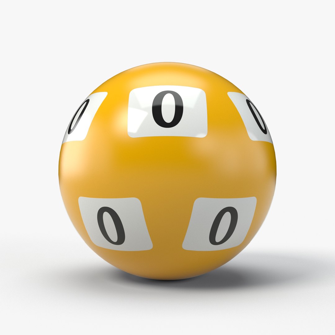 3D Model Balls Set Pbr Lottery - TurboSquid 1616608