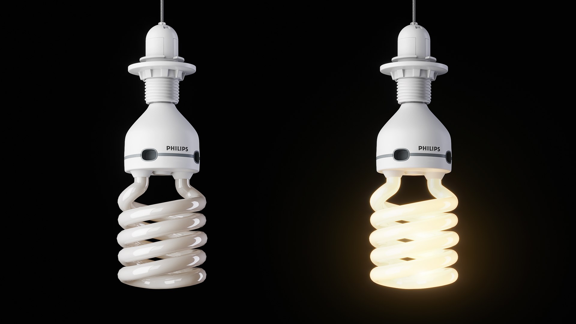 Fluorescent Bulbs Light 3D Model - TurboSquid 1581190