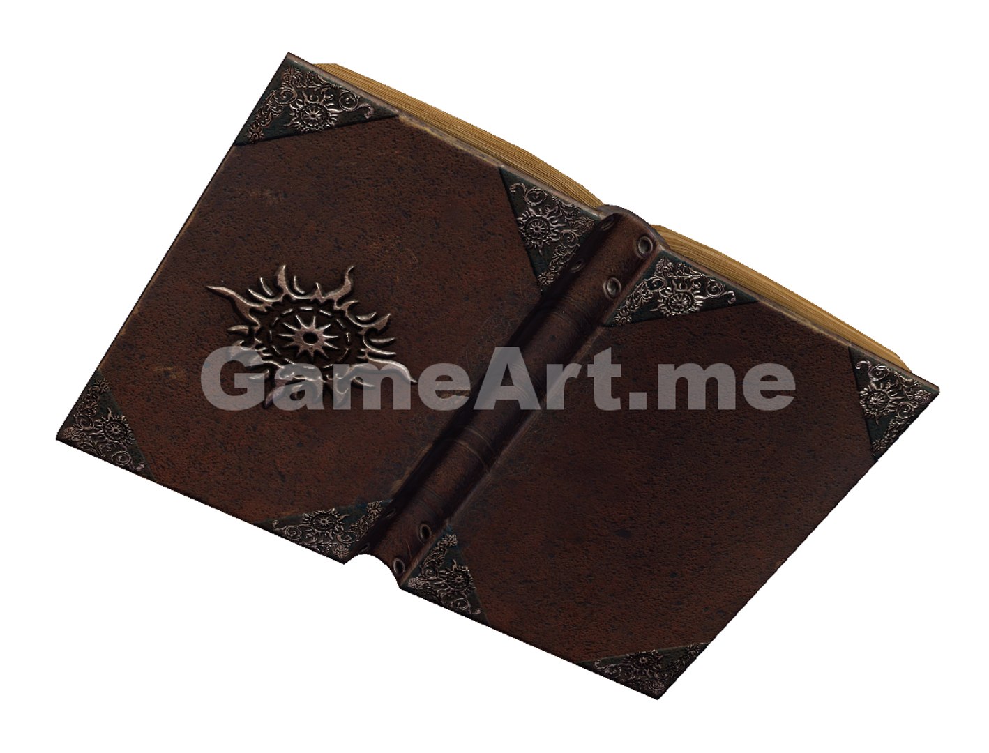 Spell Book 3d Model