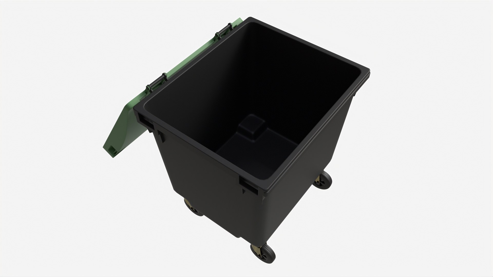 Mobile Waste Container 1100 L 3D - TurboSquid 2094734