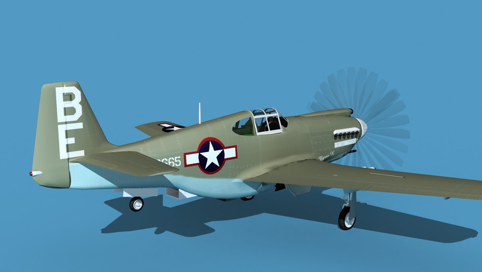 North American A-36A Apache V04 USAAF 3D Model - TurboSquid 1921685