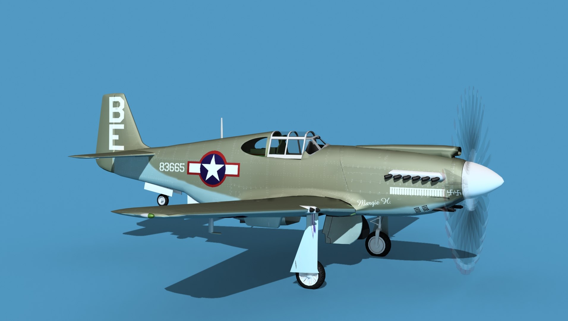 North American A-36A Apache V04 USAAF 3D Model - TurboSquid 1921685