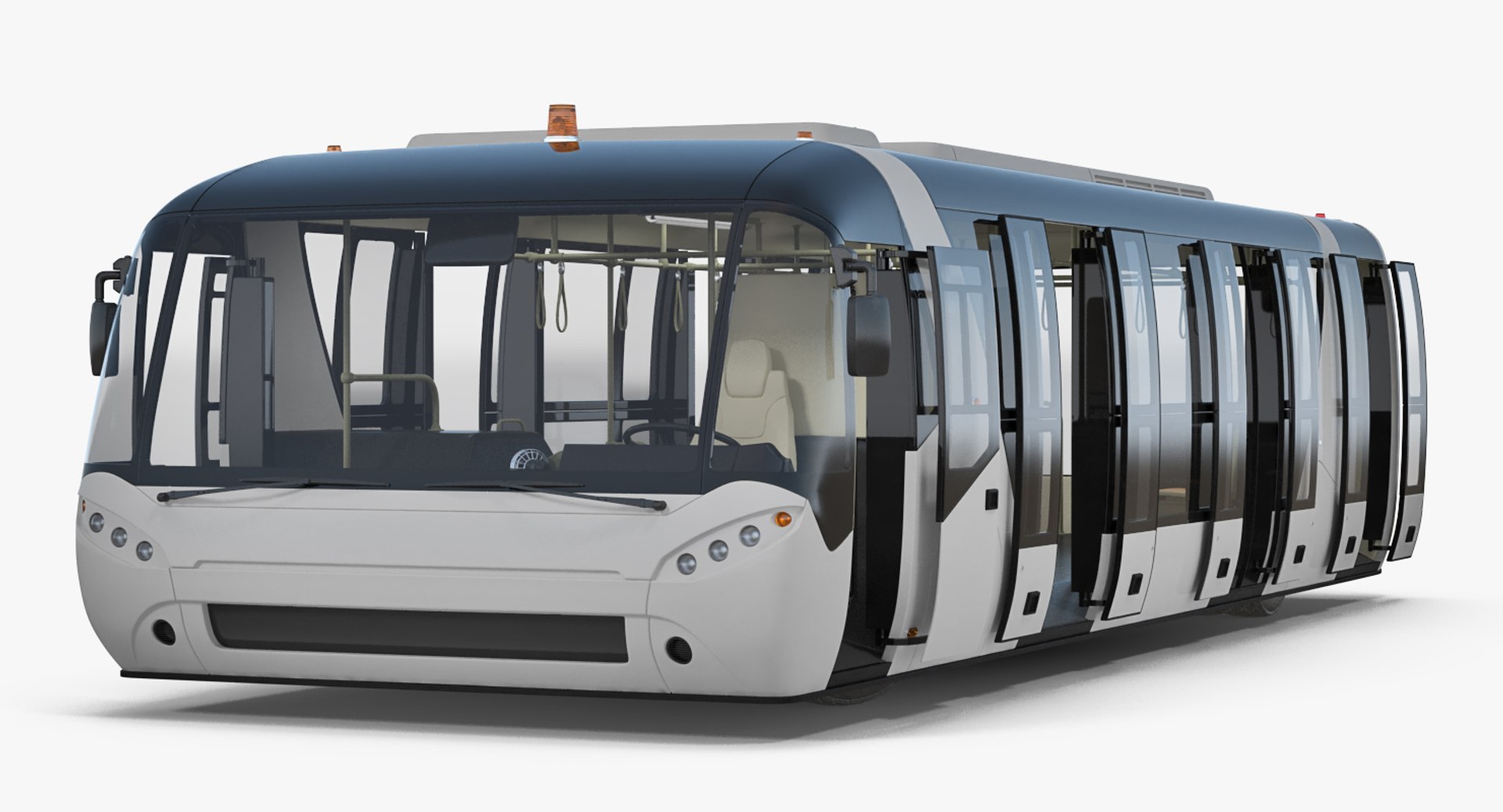 3D Airside Passenger Bus Rigged - TurboSquid 1212093