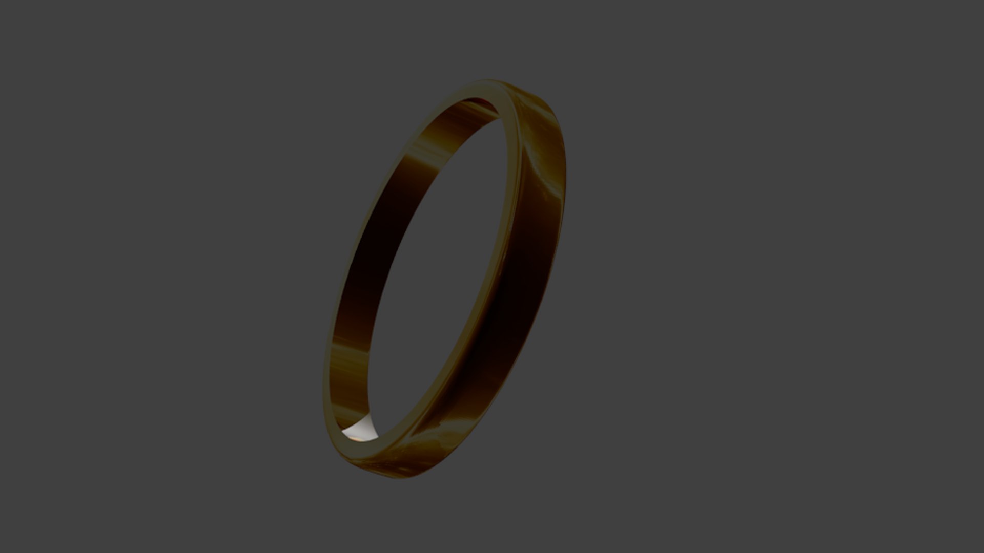 3d Gold Ring