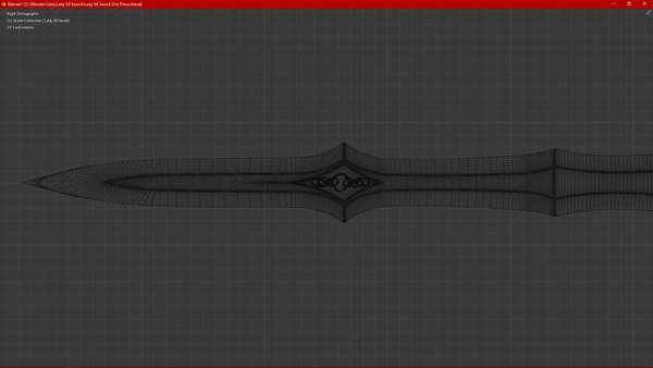 MARVEL Lady Sif Sword para impressão Modelo 3D - TurboSquid 1724741