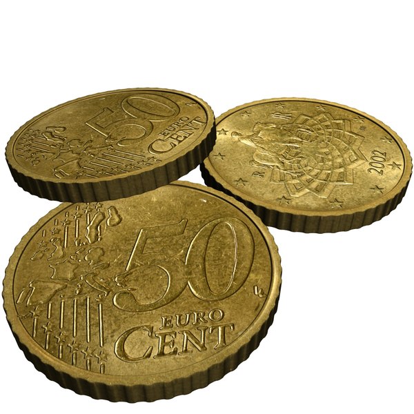 50 Cent Euro Coin 3D Models for Download | TurboSquid