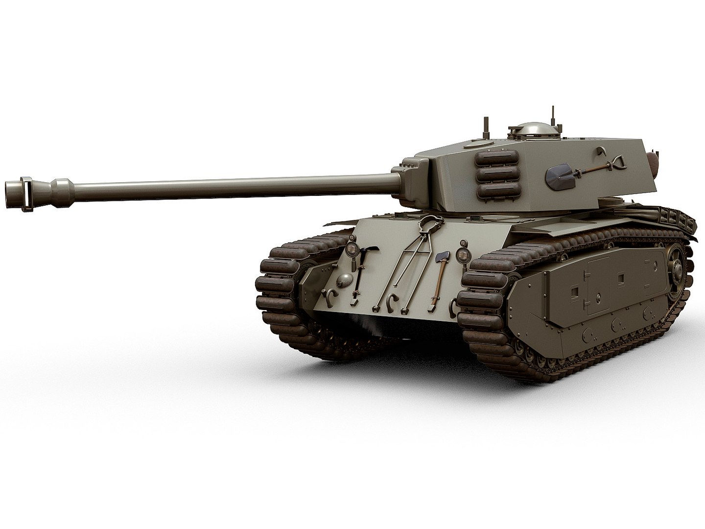 Arl French Tank 3D Model - TurboSquid 1484891