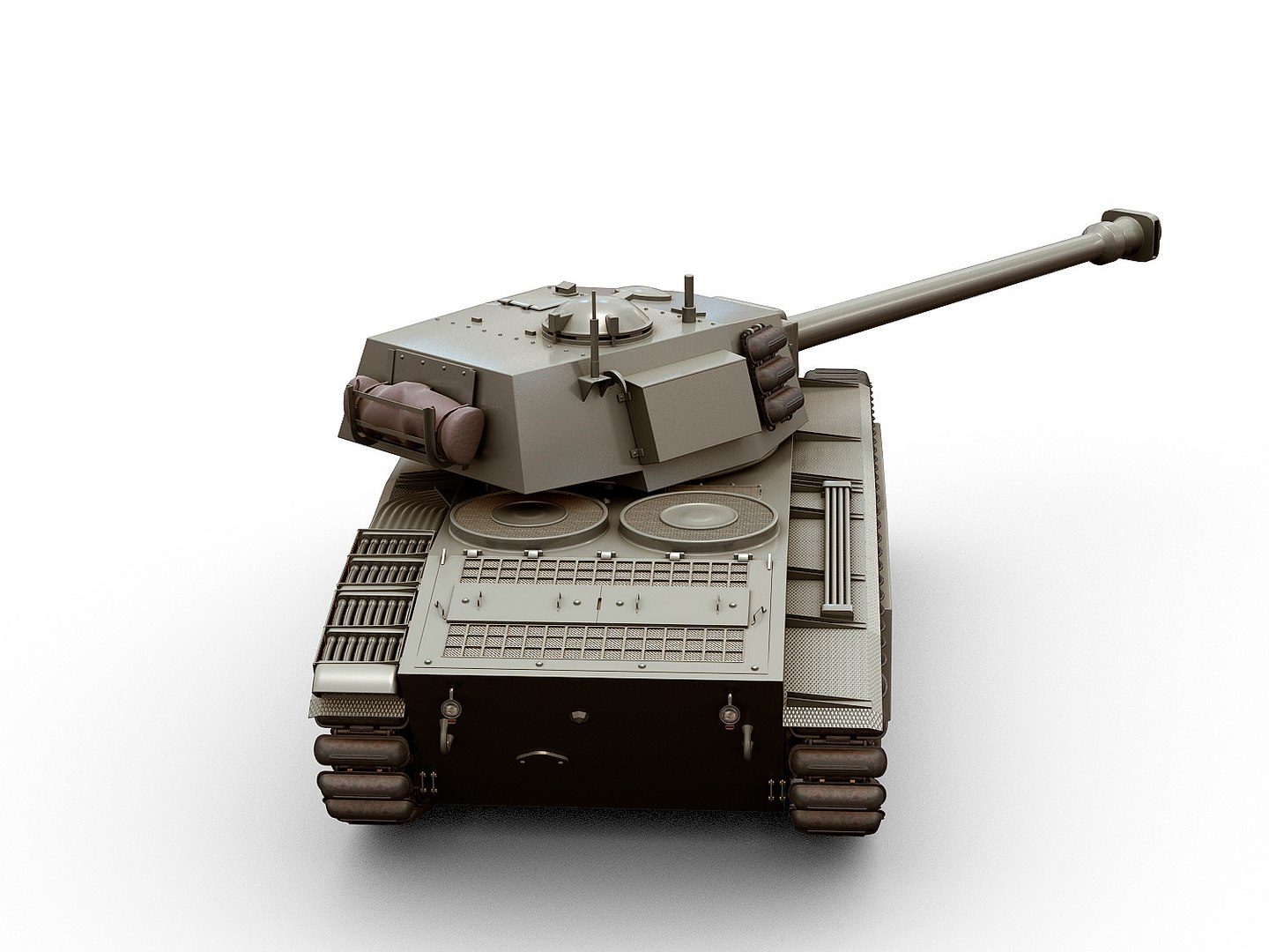 Arl French Tank 3D Model - TurboSquid 1484891
