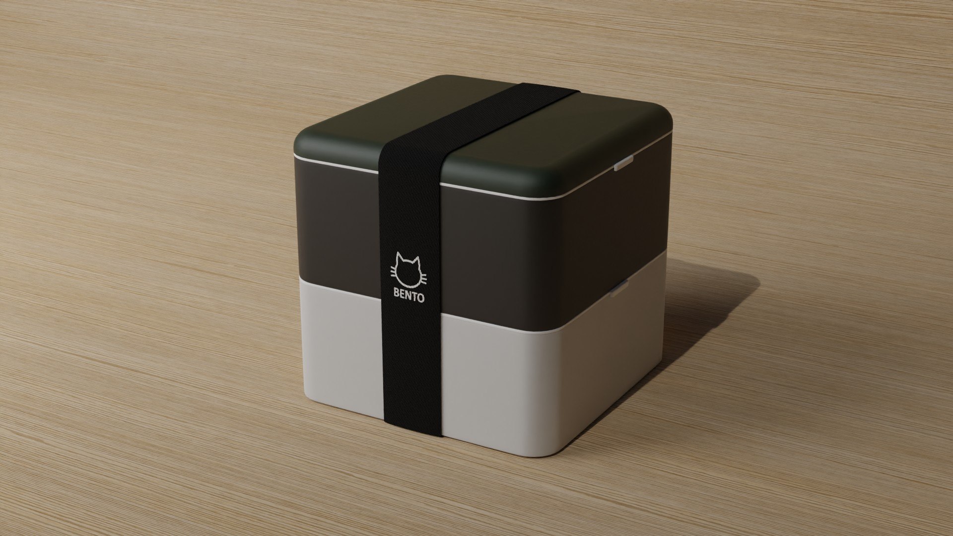 Bento Lunch box 3D model - TurboSquid 1934607