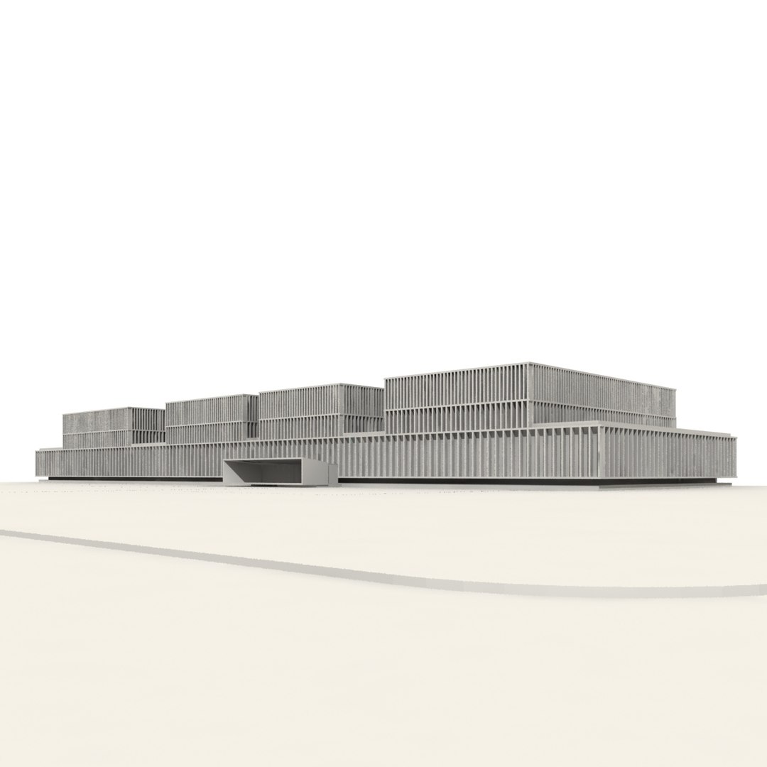 Building Exterior Scenario 3d Model