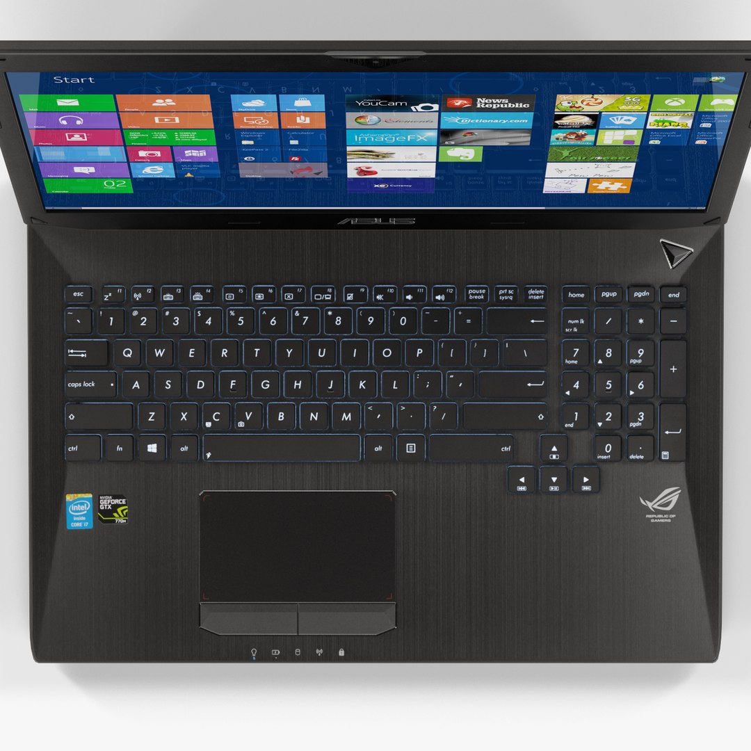 3d max asus rog g750jx