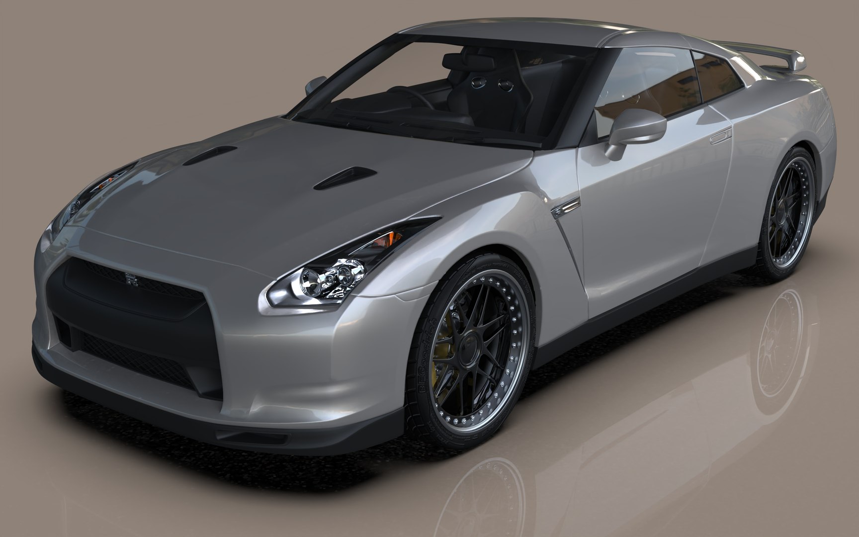 Nissan GTR 3D 모델 - TurboSquid 1933510