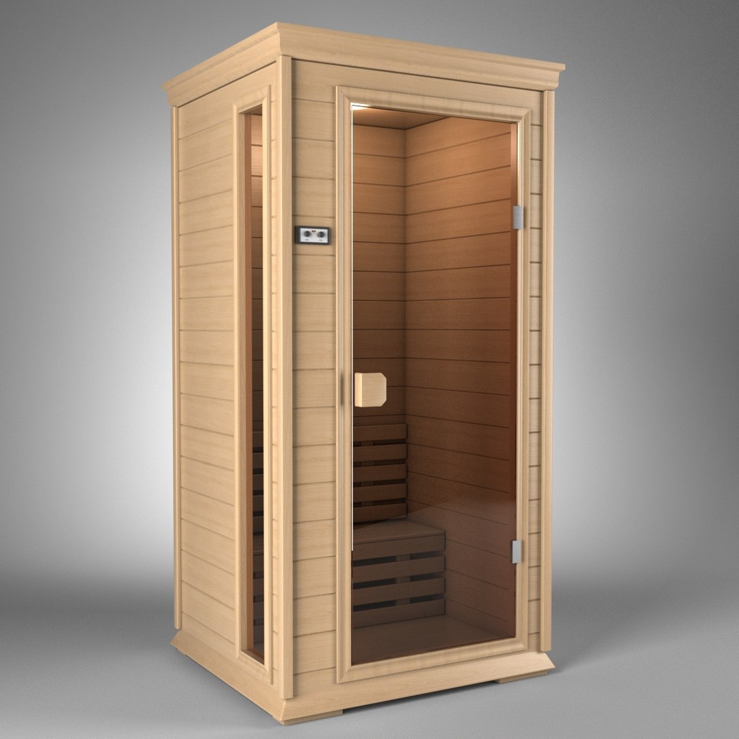 3d Sauna Model