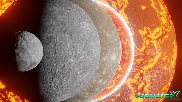 终极宇宙大小比较从太空岩石到整个宇宙的 3D 视觉体验3D模型 - TurboSquid 2292860