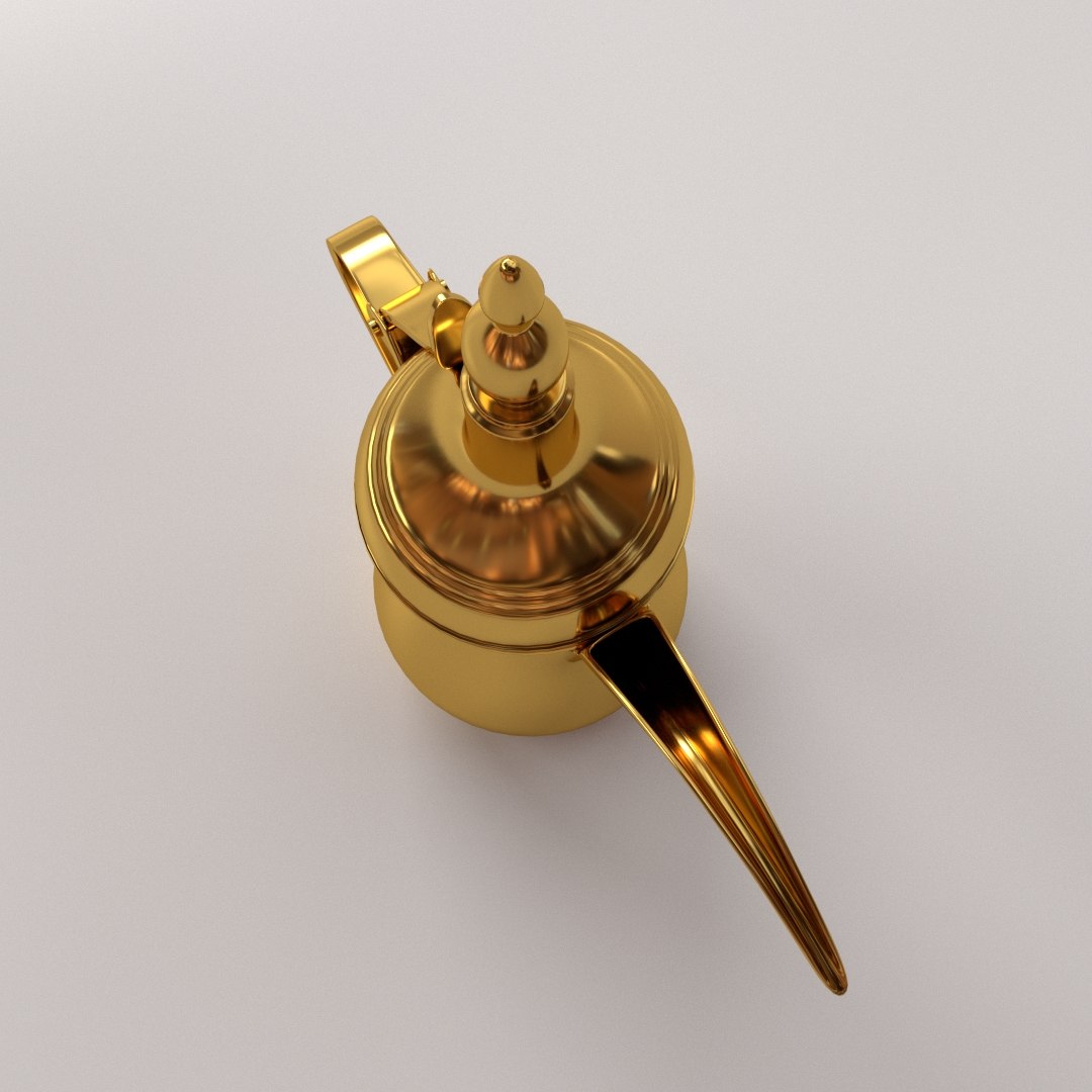 Dallah 3D Model - TurboSquid 1158842