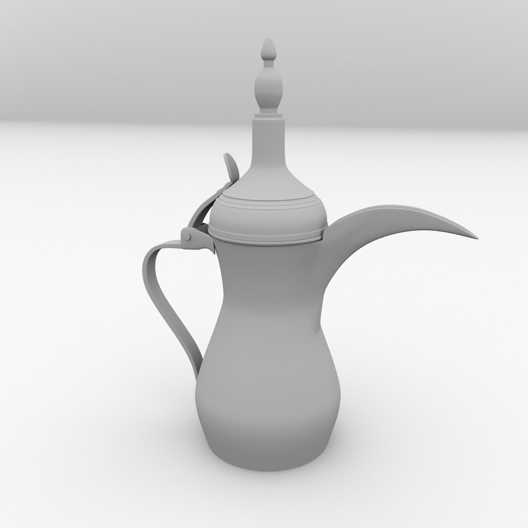Dallah 3D Model - TurboSquid 1158842