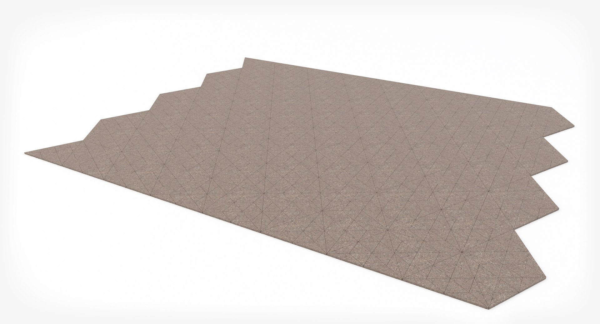 3D Model Penrose Pavement Tiles - TurboSquid 1507629