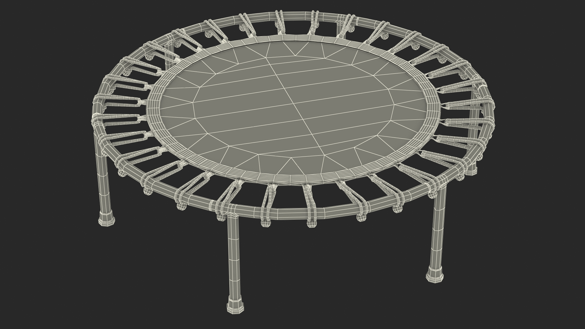 3D Fitness Trampoline Model - TurboSquid 1828126