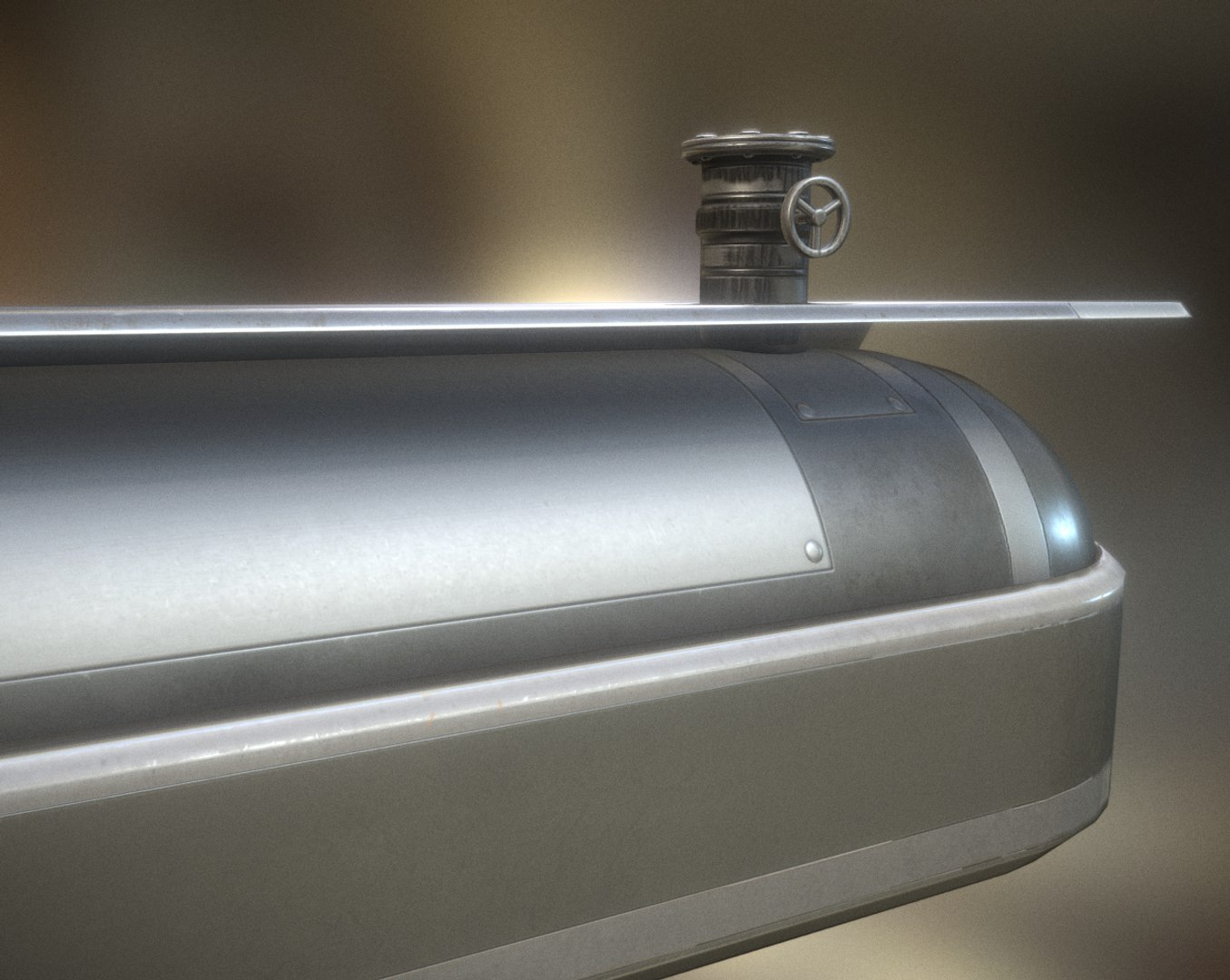 Basic Version Fuel Tank 3d Obj