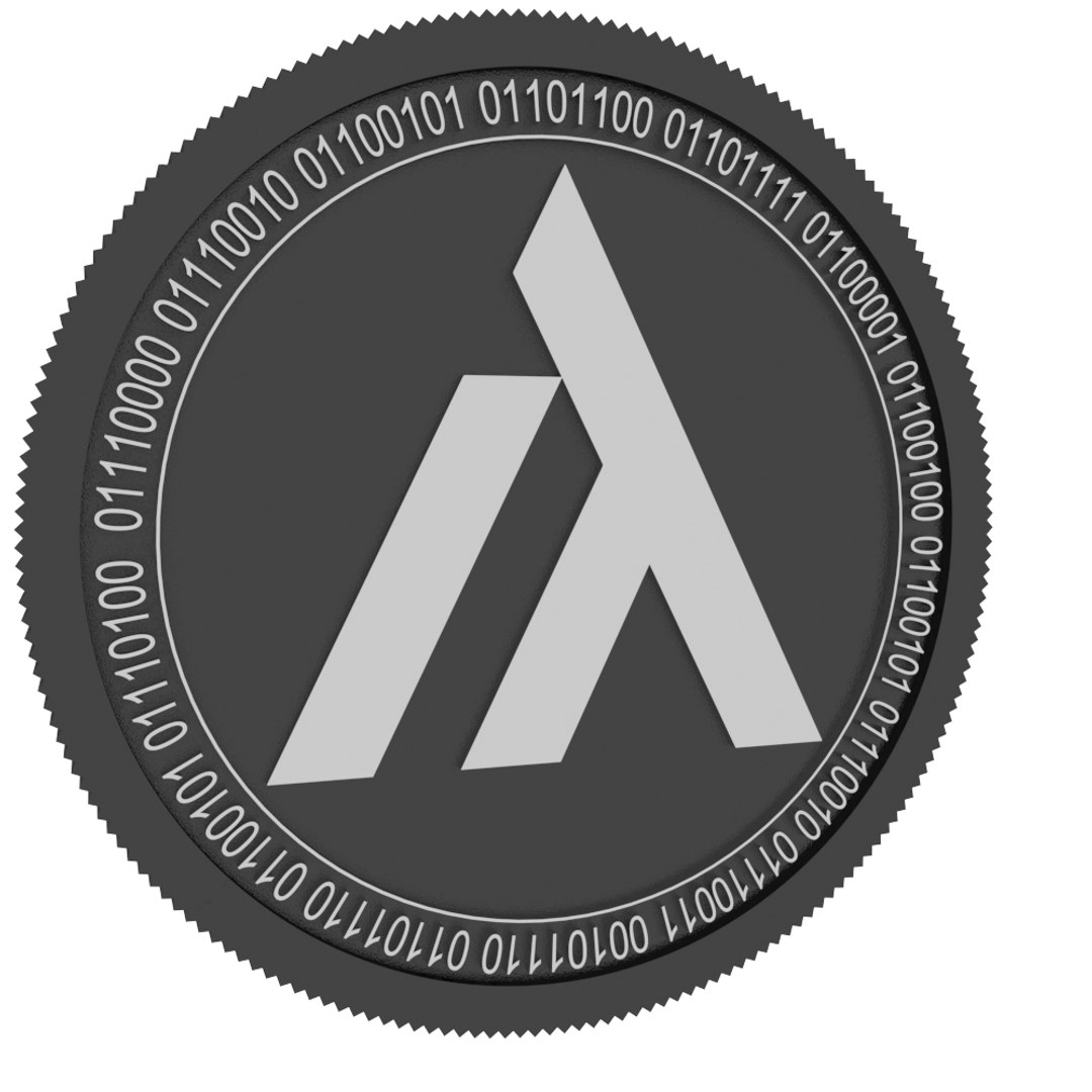 Tera Black Coin 3D Model - TurboSquid 1556595