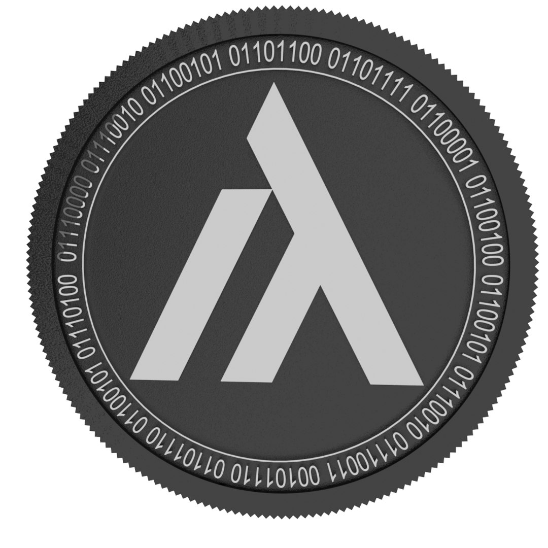 Tera Black Coin 3D Model - TurboSquid 1556595