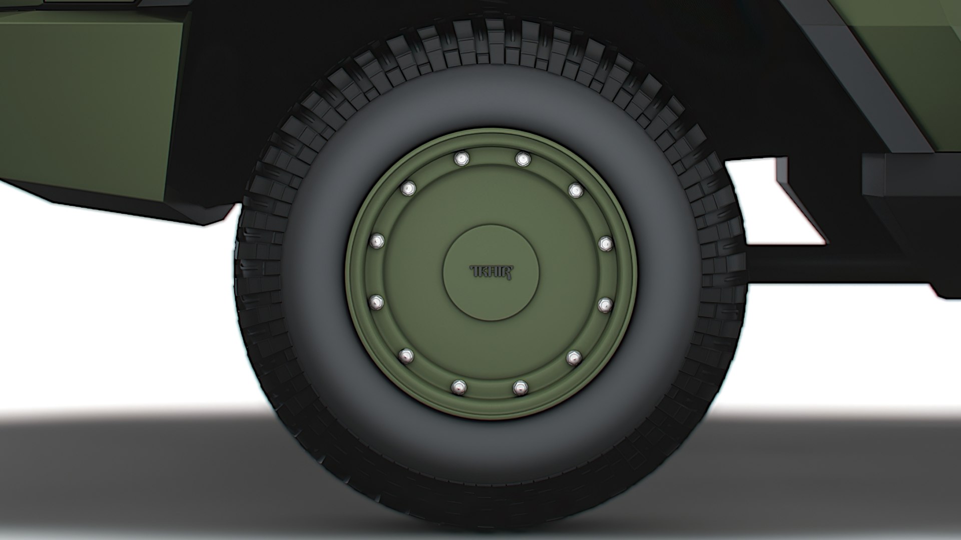 3D Generic MRAP 2022 Wheel - TurboSquid 2009502