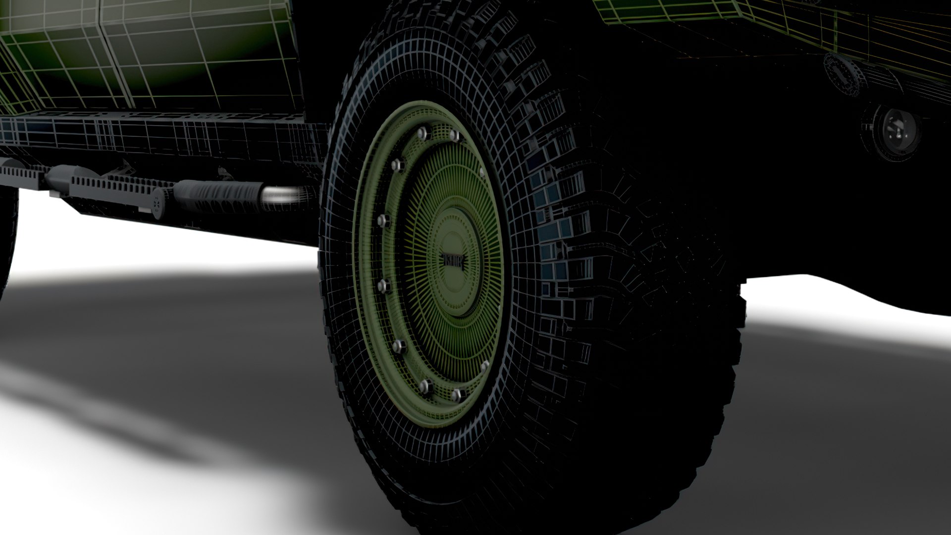3D Generic MRAP 2022 Wheel - TurboSquid 2009502