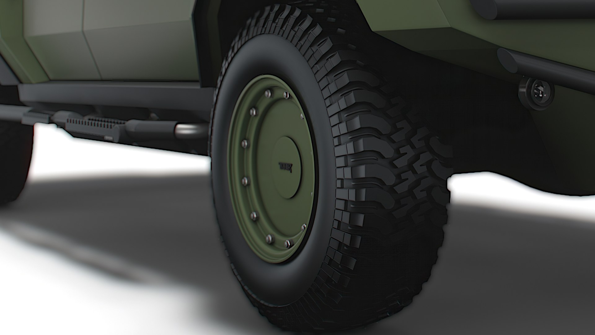 3D Generic MRAP 2022 Wheel - TurboSquid 2009502