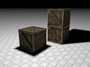 Free 3D Wooden Box Models - Available For Download On TurboSquid