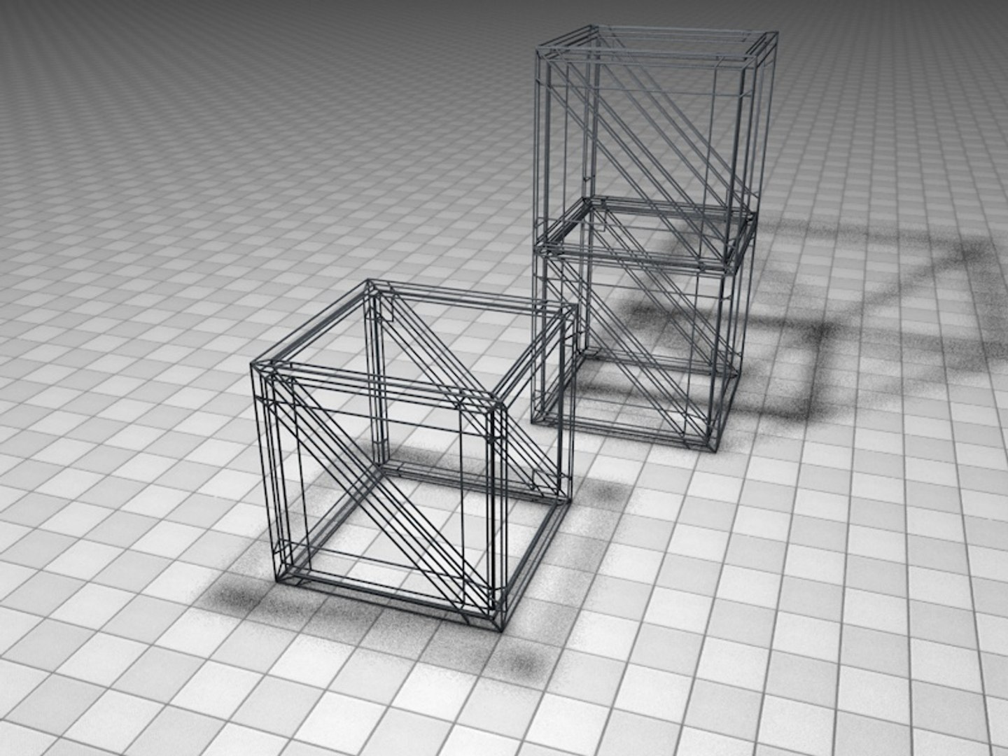 Free Wooden Box 3d Model