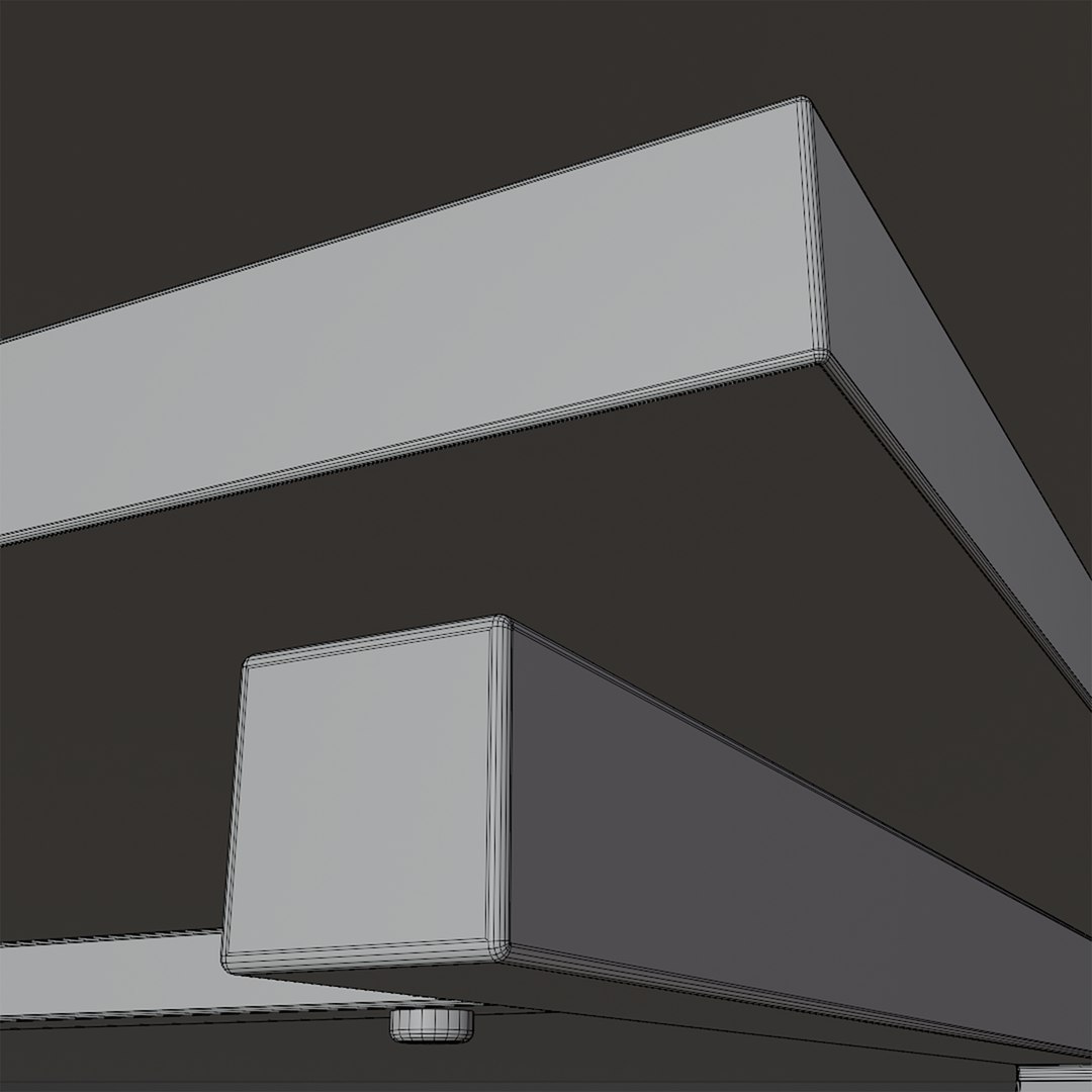 3D Z Shaped Desk - TurboSquid 2204835