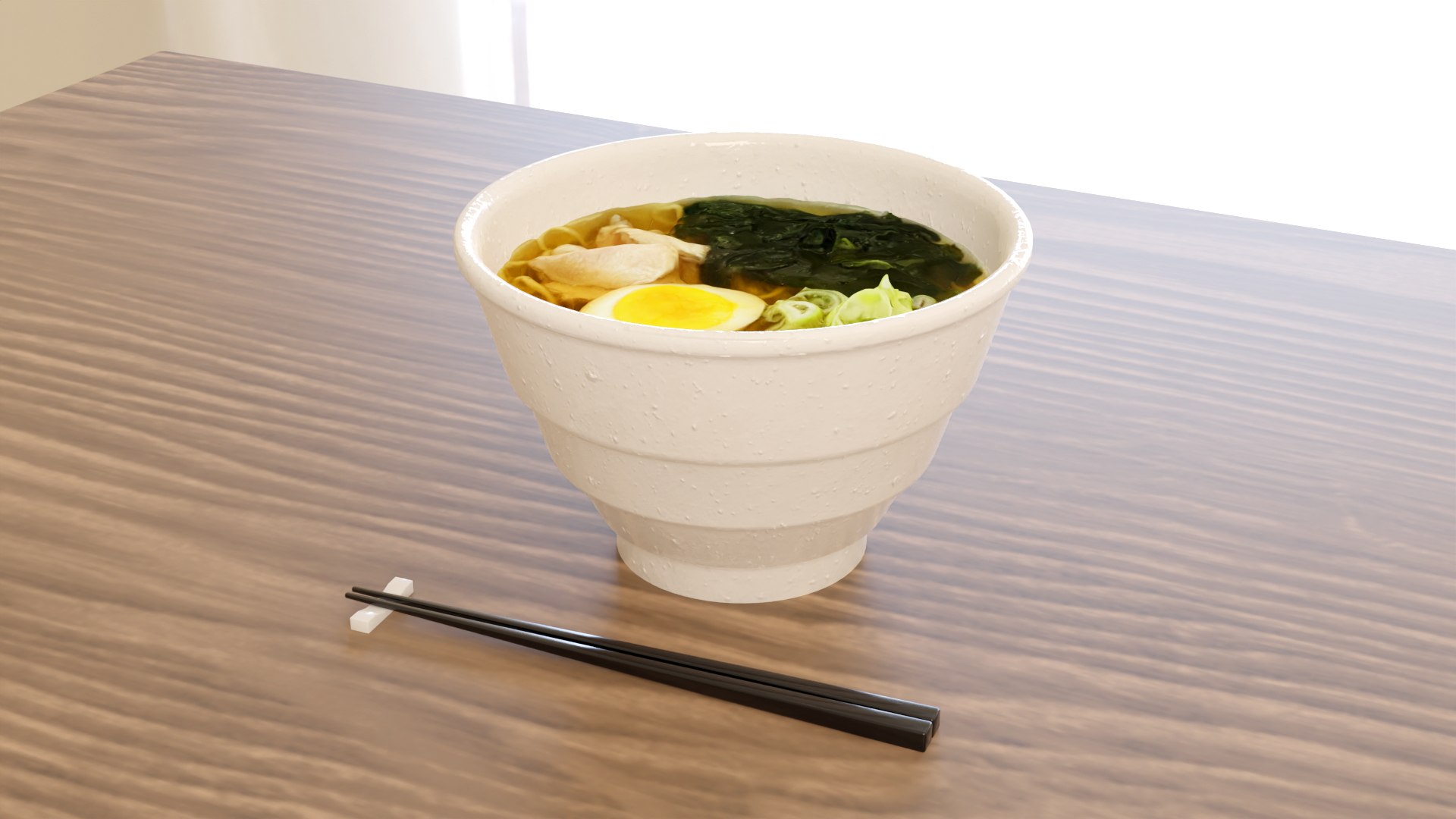 3D Real japanese ramen noodle model - TurboSquid 2110778