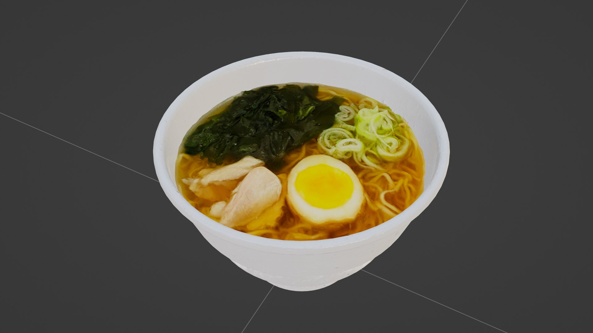 3D Real japanese ramen noodle model - TurboSquid 2110778