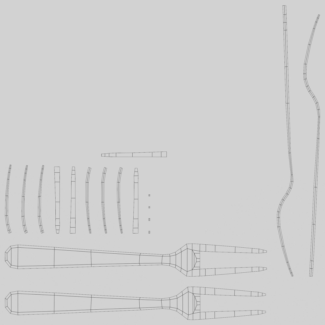 3D model Plates with Cutlery - TurboSquid 1949097