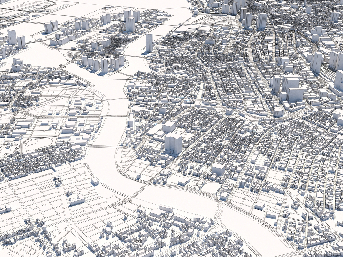 3D tokyo maps - TurboSquid 1433965