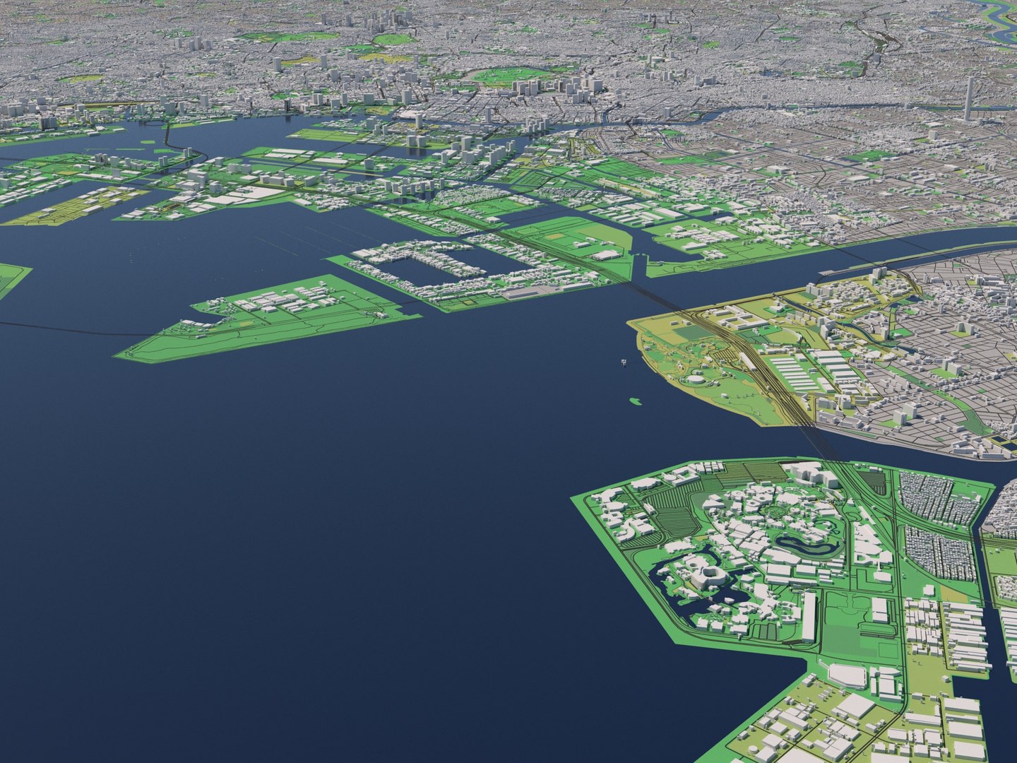 3D Tokyo Maps - TurboSquid 1433965