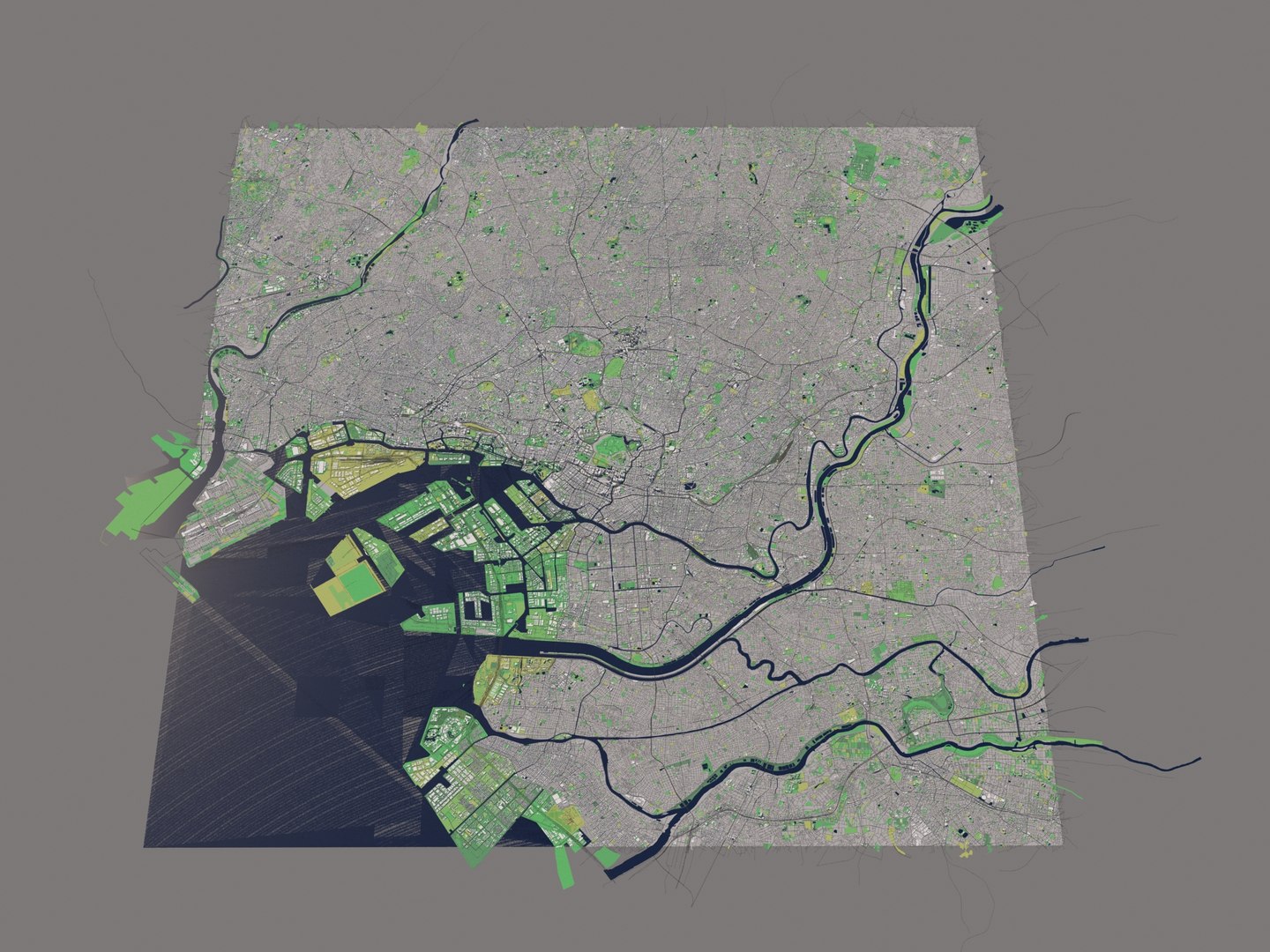 3D Tokyo Maps - TurboSquid 1433965