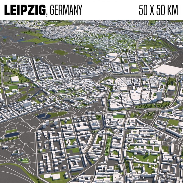 3D Leipzig Models | TurboSquid