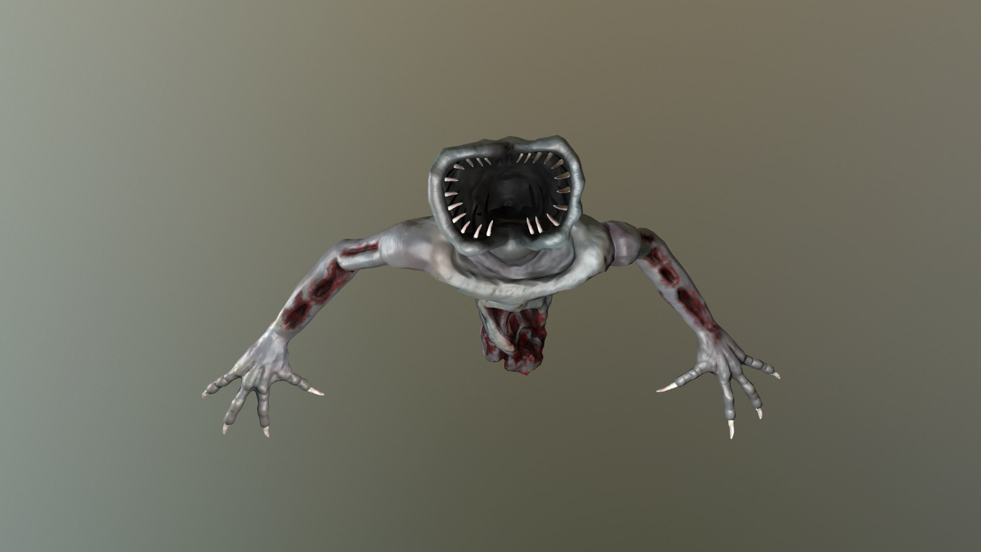 Creature Zombie Y 3D Model - TurboSquid 1355654