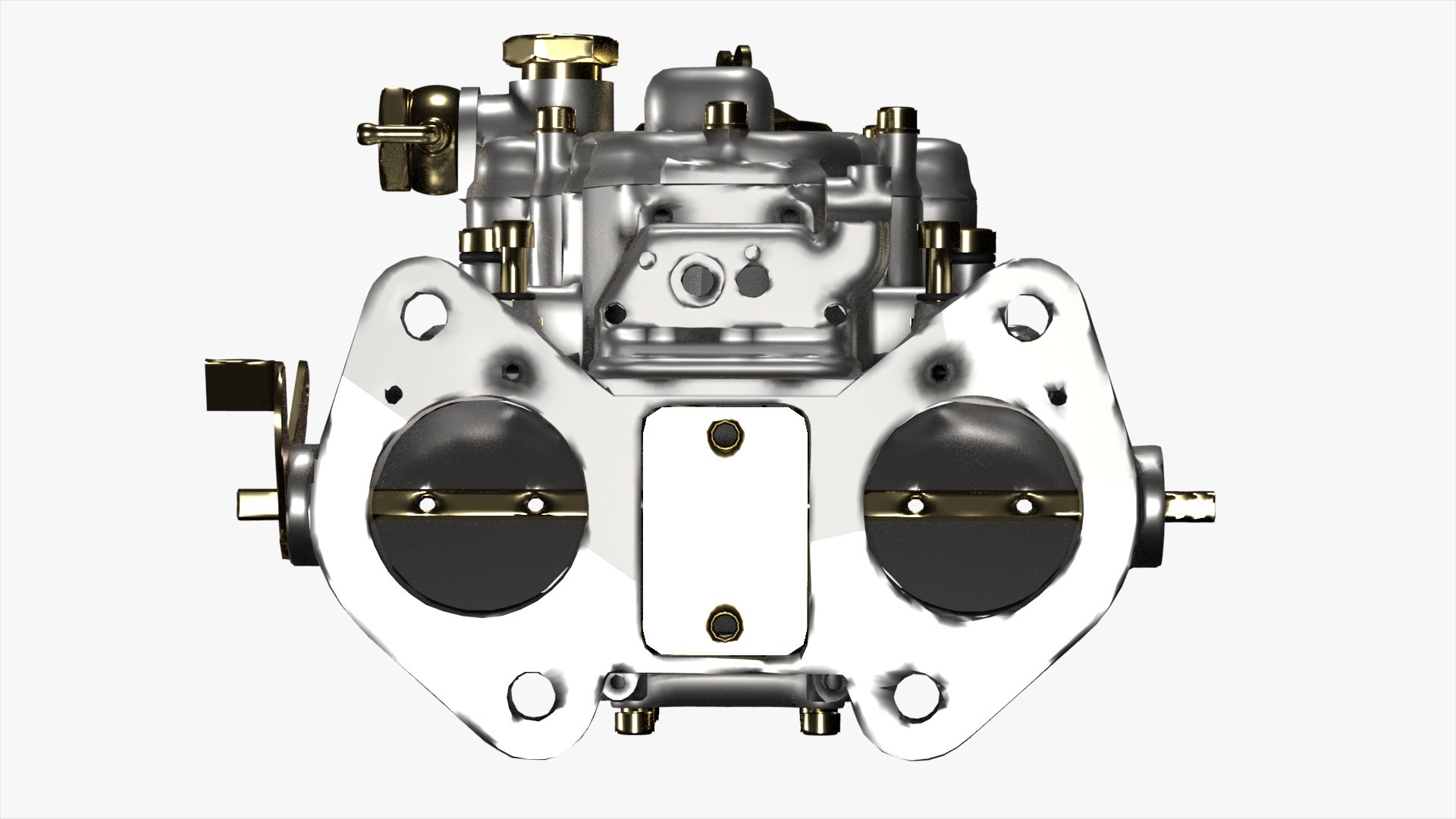 3D Carburetor Weber 45 DCOE Model - TurboSquid 1945145