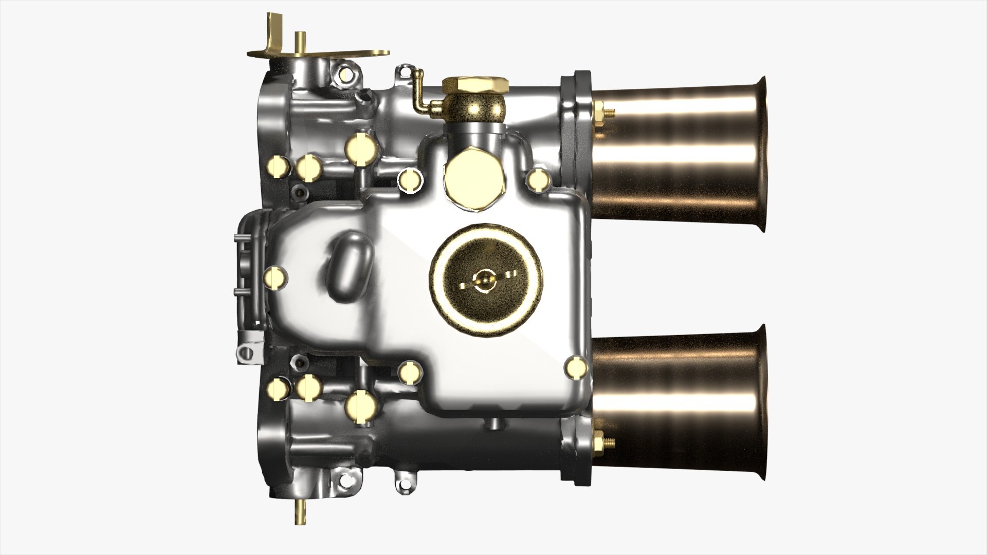 3D Carburetor Weber 45 DCOE Model - TurboSquid 1945145