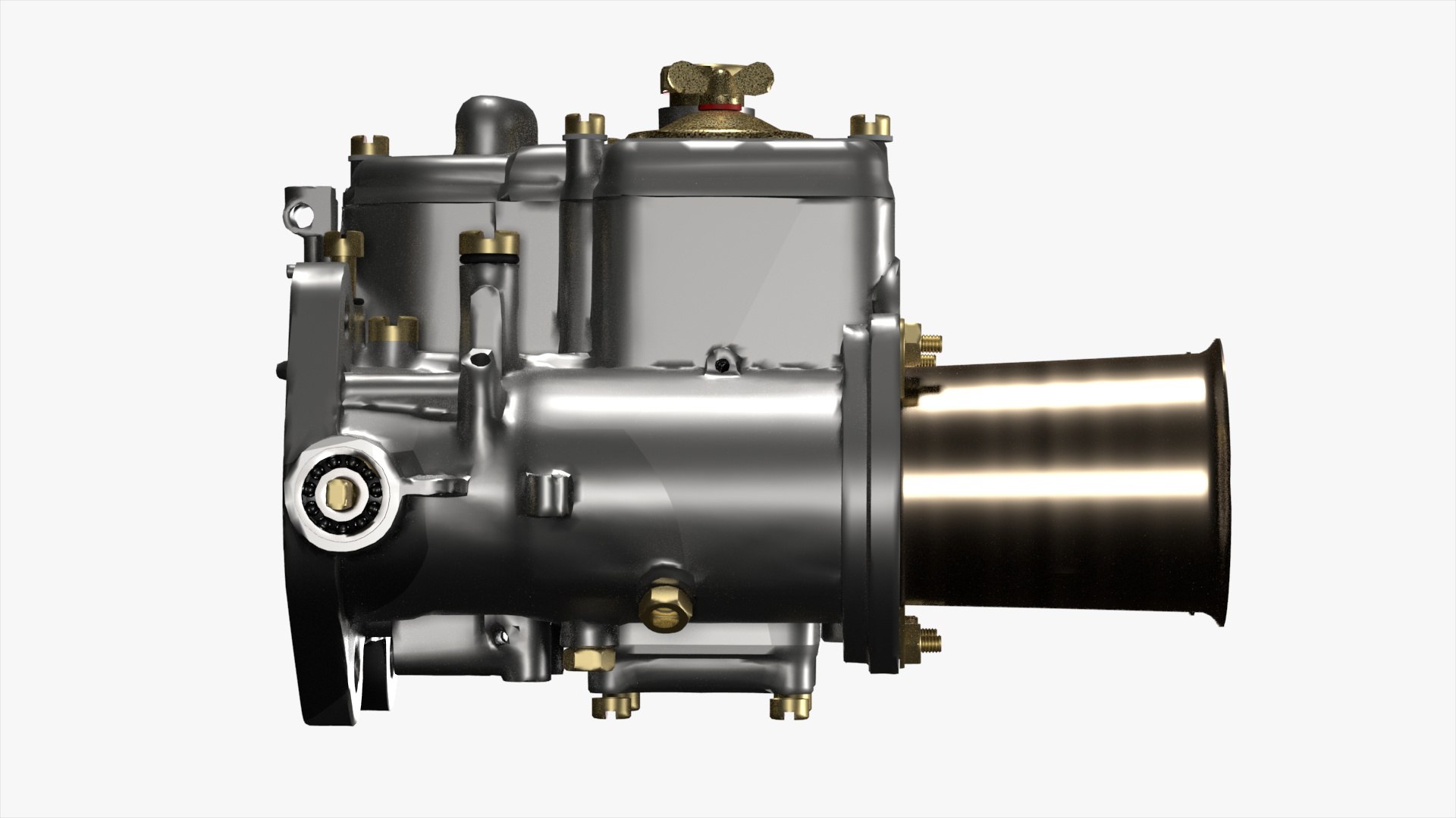 3D Carburetor Weber 45 DCOE Model - TurboSquid 1945145