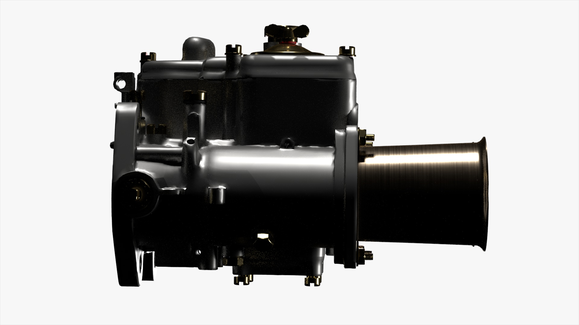 3D Carburetor Weber 45 DCOE Model - TurboSquid 1945145